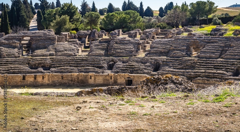 Italica (Seville) was the first Roman colony in Spain, founded by ...