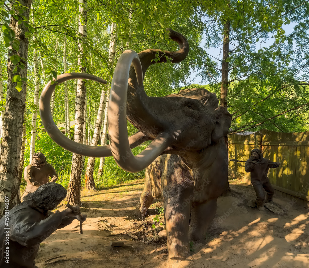 Polska Bałtów 30 maja 2023 o 16:16. Polowanie na mamuta włochatego ...