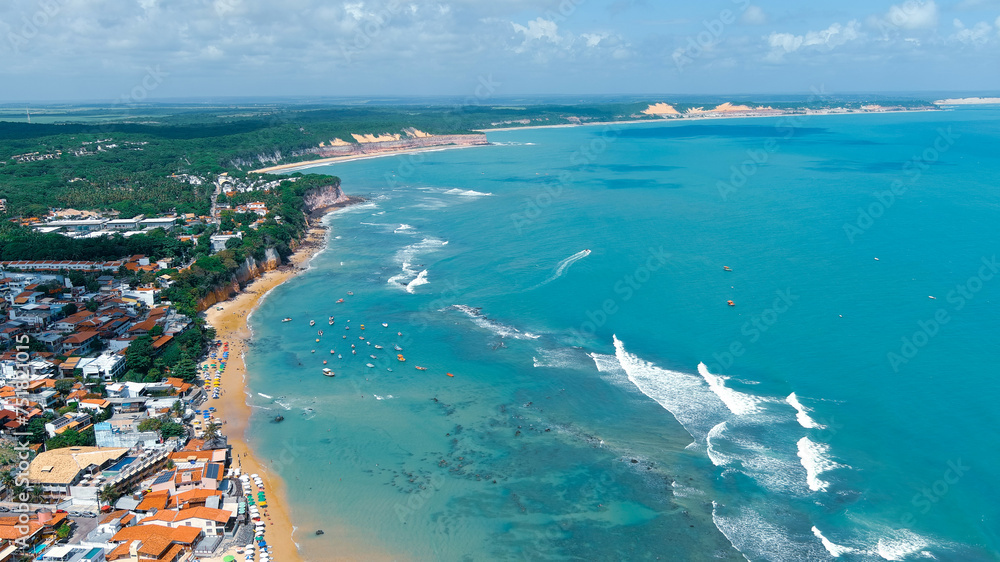 Praia da Pipa. (Pipa Beach, Praia de Pipa). One of the most ...