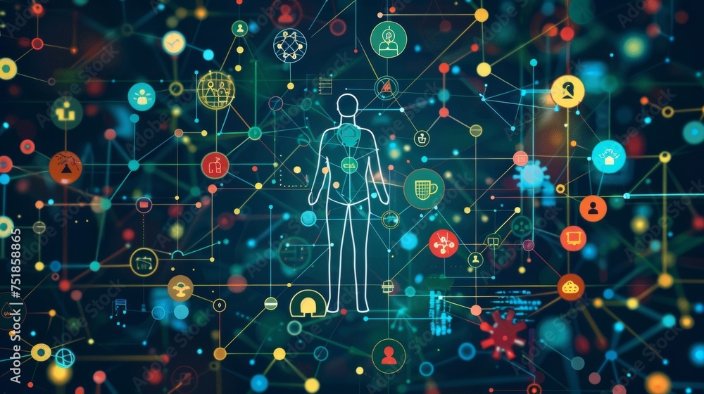 Visualizations showing indicators including People, Relationships ...
