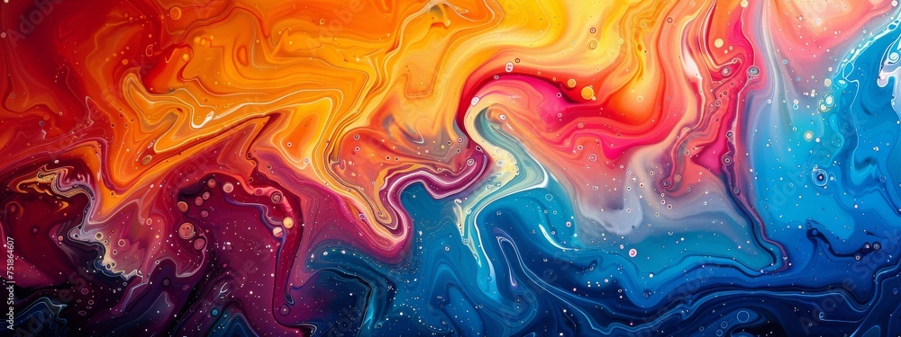 Texture color abstract background pattern art paint liquid blue effect ...