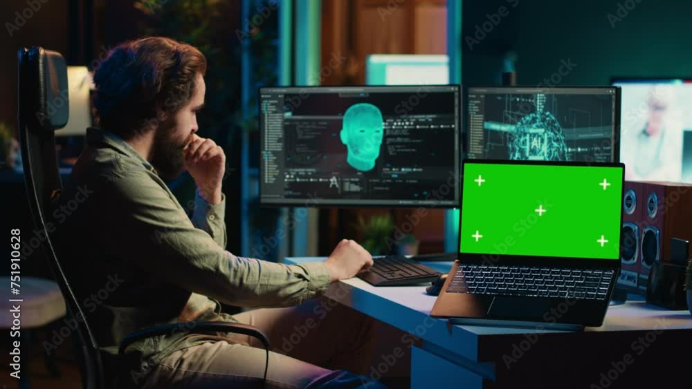 AI becoming sentient, chatting with computer scientist, asking ...