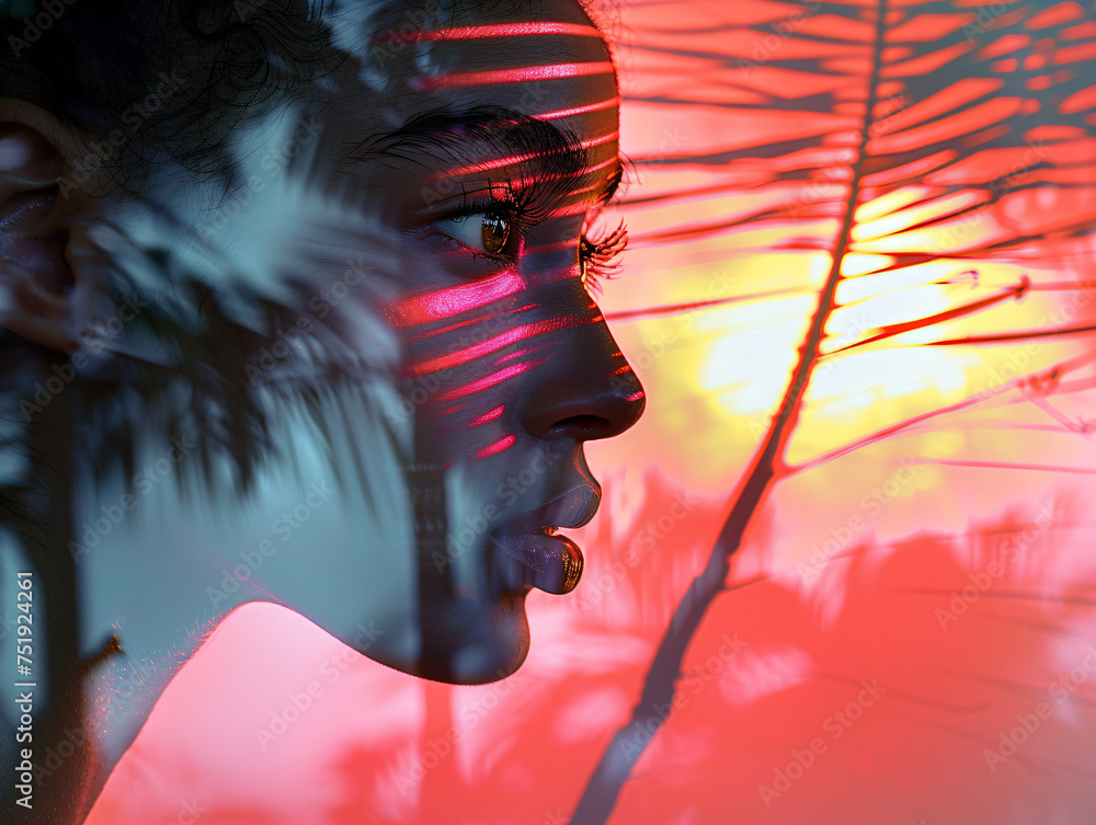 High-impact Visuals: Images with bold colors, dramatic lighting, or ...