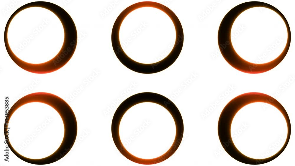 Vidéo Stock Pulsating rows of circles on white background. Motion ... Vidéo Stock Pulsating rows of circles on white background. Motion ...