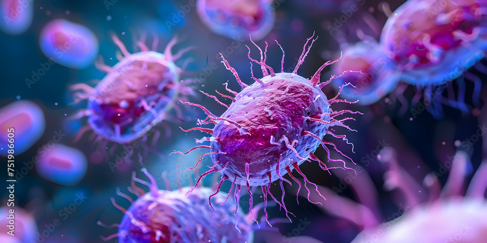 Microbiome intestine factories microbiota. Gut health. Many microbes ...