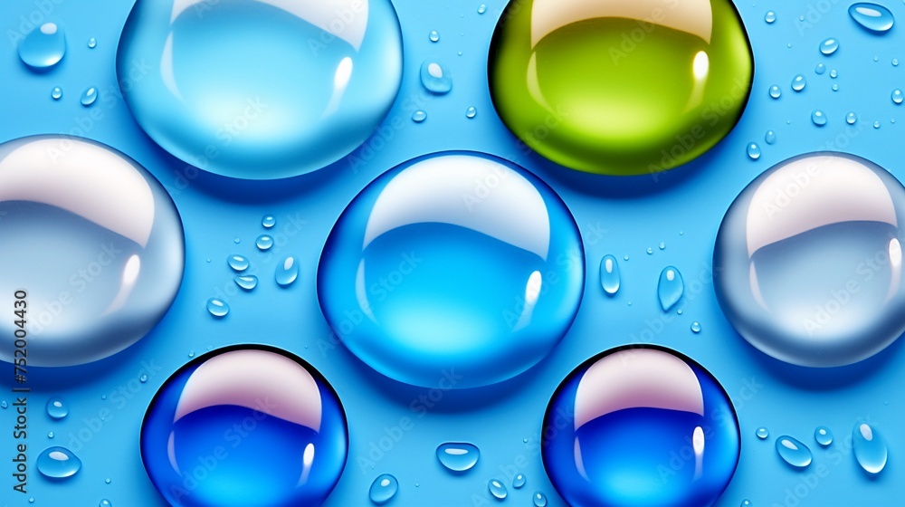 Minimalist raindrop patterns natures geometry captured in a crisp ...