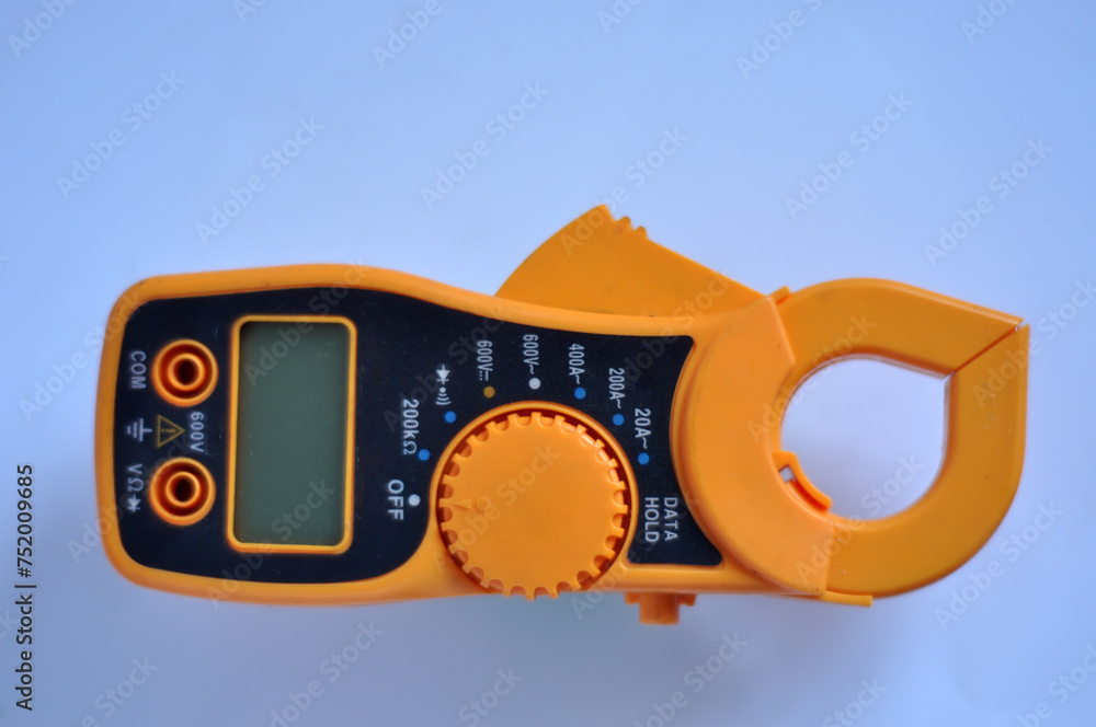 handheld ammeter ampere meter Stock Photo | Adobe Stock