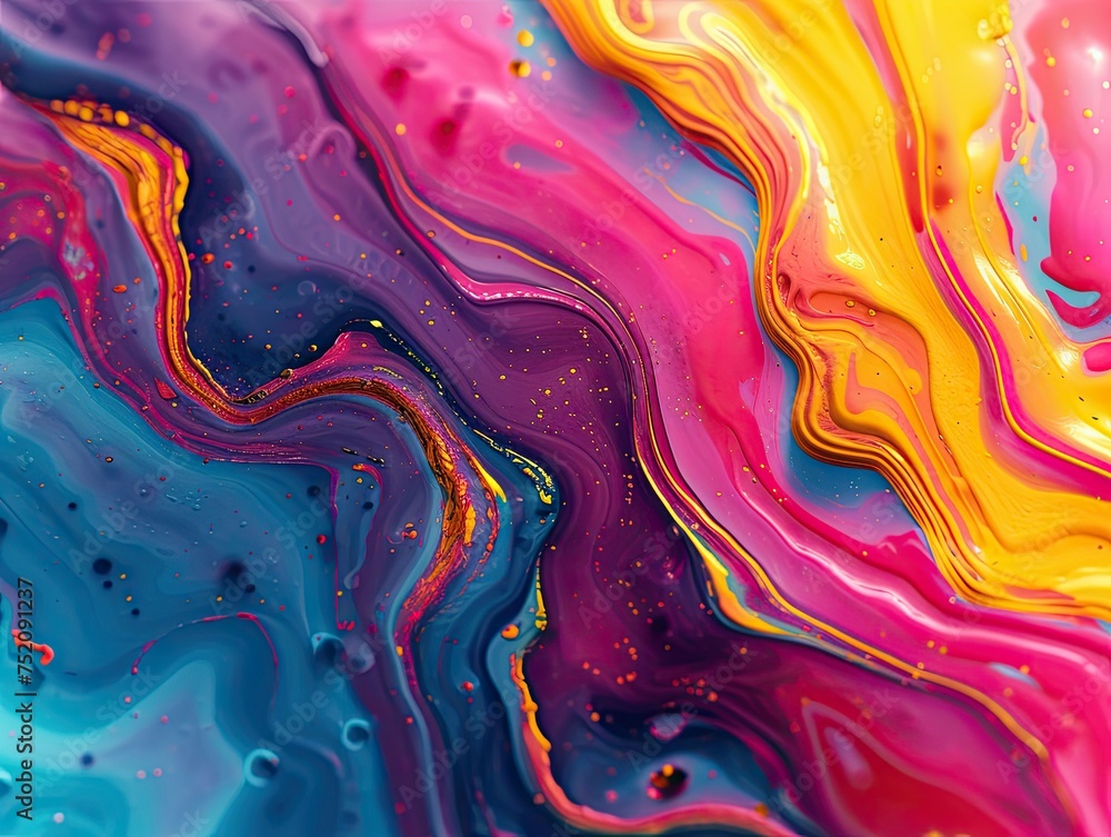 Abstract gradient with a blur effect showing a collection of pointy ...