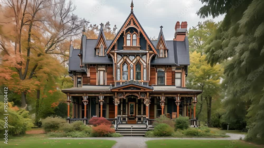 This Victorian Gothic Revival house is a sight to behold with its ...