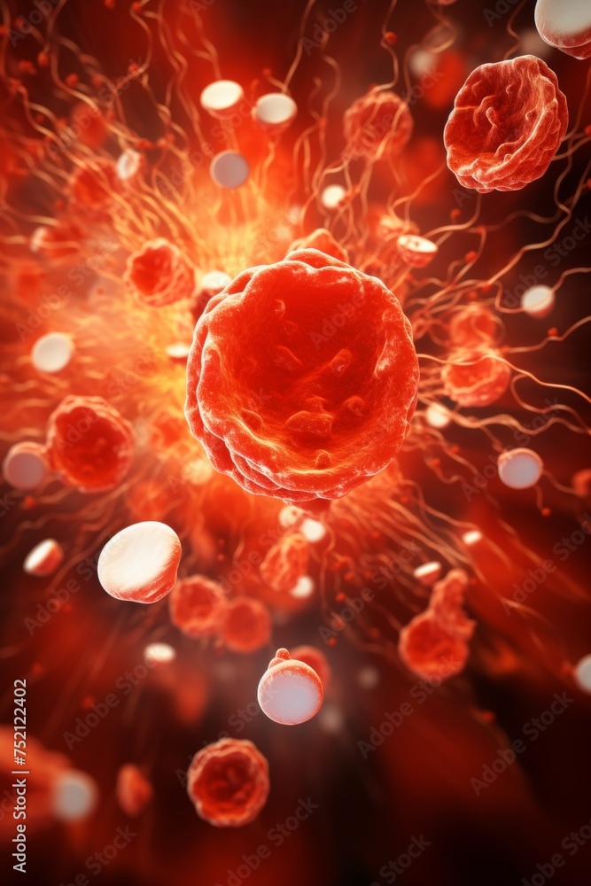 Blood Cell Metamorphosis: Transition stages from stem cell to mature ...