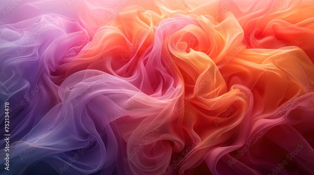 Vibrant Blue Fire Swirls: Abstract smoke and dynamic waves blend in a ...