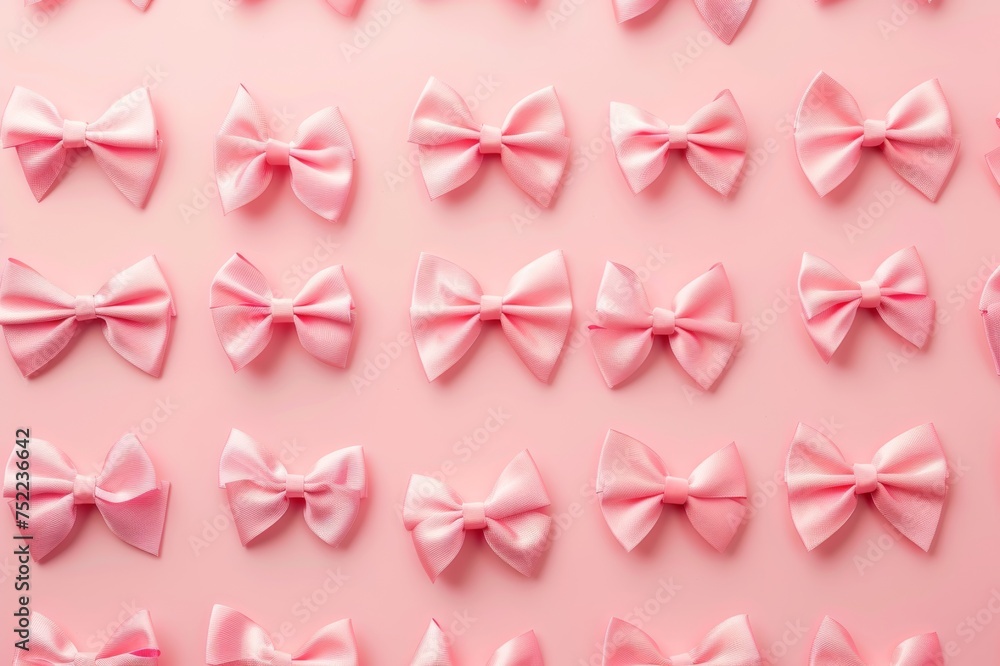 Pattern de lazos rosas coquette, cintas de colores rosas aesthetic para ...