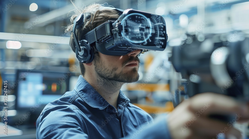 Using VR tools for product design and factory layout planning enables ...
