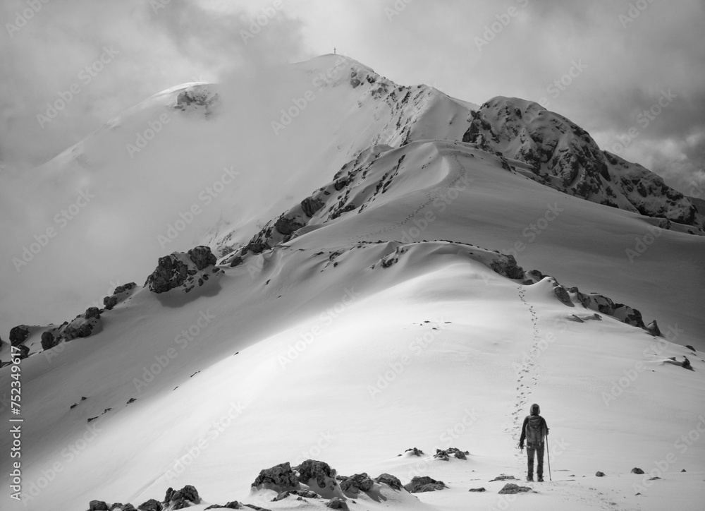 Mount Cantari (Frosinone, Italy) - In the Monti Simbruini mountain ...