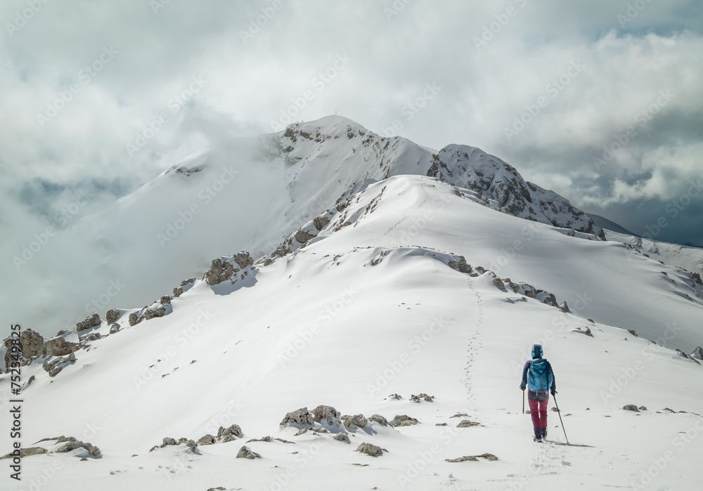 Mount Cantari (Frosinone, Italy) - In the Monti Simbruini mountain ...