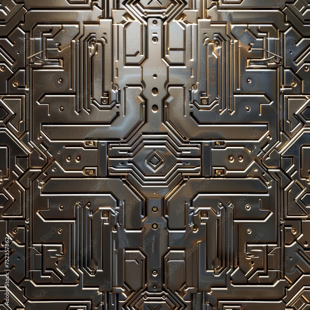 Background Texture Pattern in the Style of Quantum Circuit Metal ...