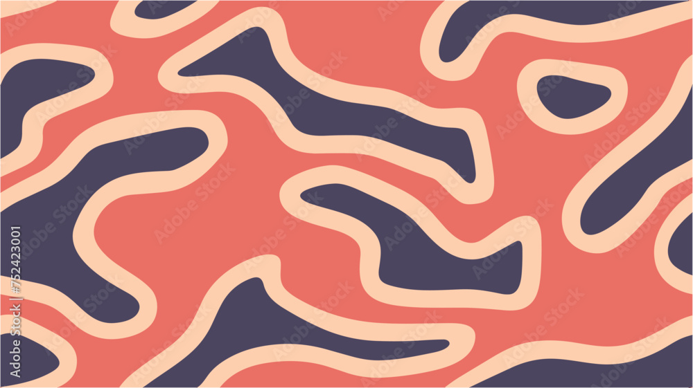 Beautiful and aesthetic background in pastel color. Abstract retro ...