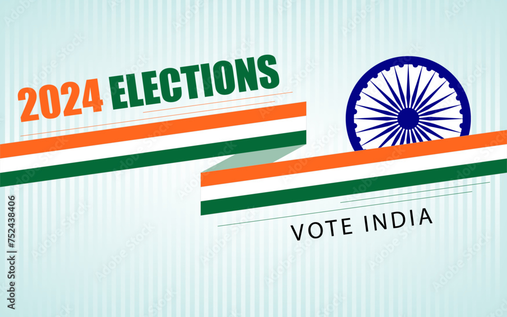 2024 elections poster design, India general election banner template ...