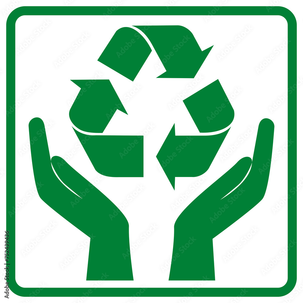 Green Revolution: Recycle Sign PNG Collection for Sustainable Design ...