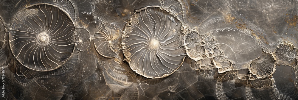 Background Texture Pattern Ancient Fossil Textures - Intricate patterns and textures found in ...