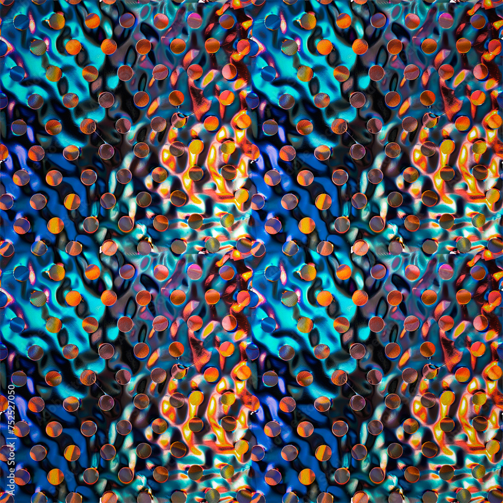 ai generated chromatic fluid glass sculptures, , focus stacking texture ...