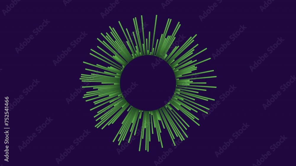 A symbol of growth and expansion, this image features a circular shape ...