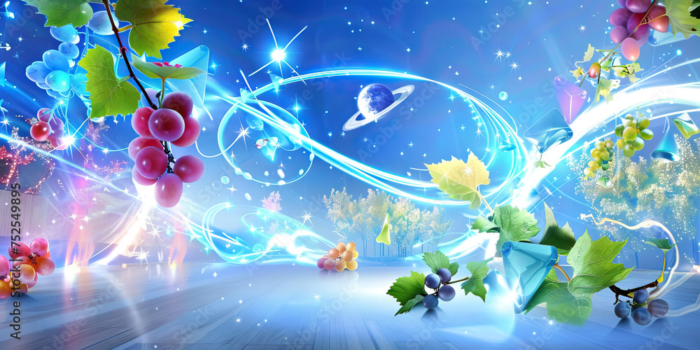 Grape Galaxy: Embark on a Cosmic Adventure Through a Universe of Grape ...