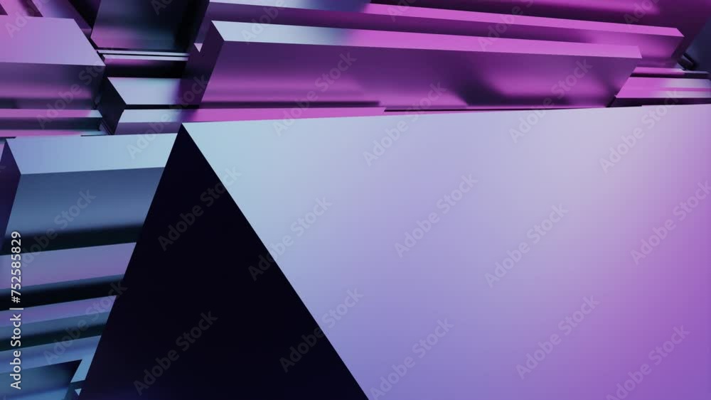 3d abstract art rendering of 3d background video animation with ...