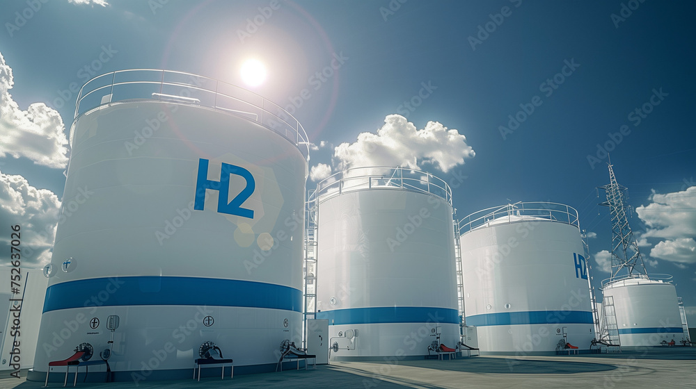 Hydrogen Gas tank renewable energy production hydrogen gas storage for ...