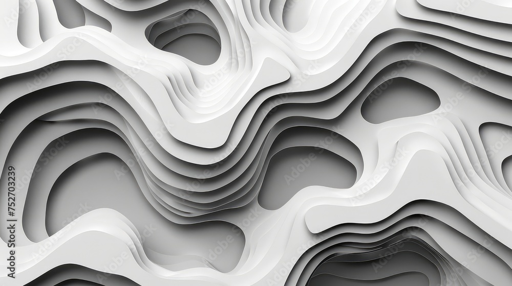 monochrome height map. topographical repeating pattern. smooth ...