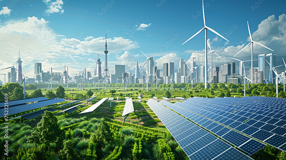 Digital map of Australia, Depicting advancements in renewable energy ...