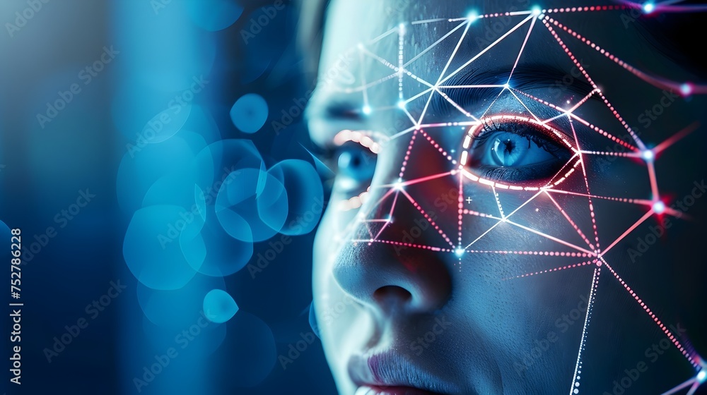 Intelligent Facial Recognition The Future of Technology, To showcase the innovative and cutting ...