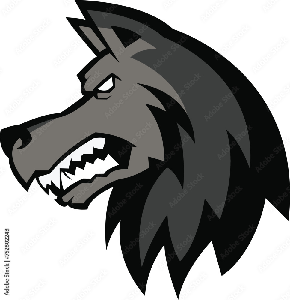 wolf logo design, wolf mascot logo, Tribal Wolf Tattoo,wolf head ...