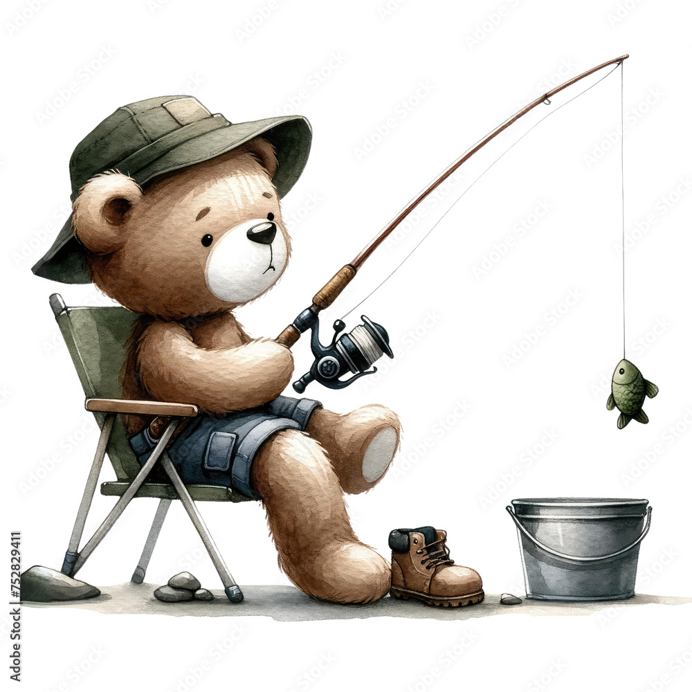 Teddy Bear Camper Adventure | Cute Toy Camping in Nature Miniature ...