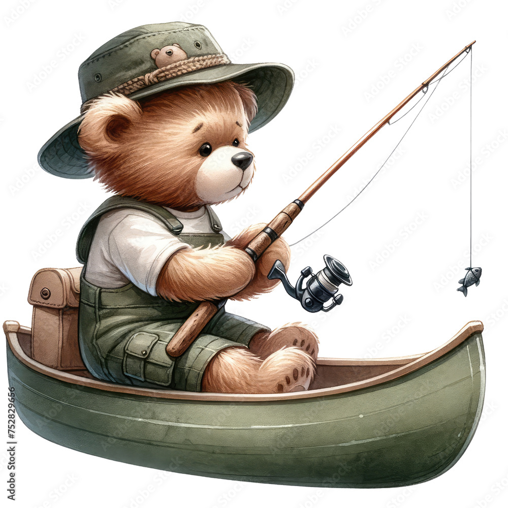 Teddy Bear Camper Adventure | Cute Toy Camping in Nature Miniature ...