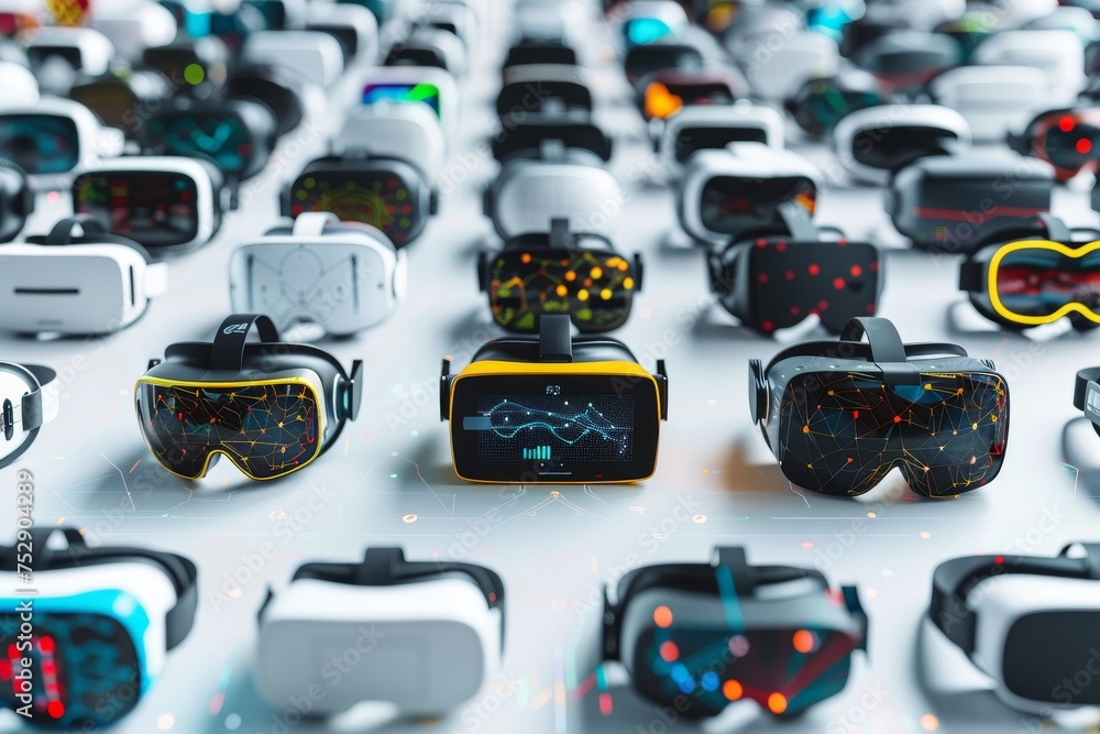 VR Aspirational Mixed Virtual Reality Goggles for in entertainment ...