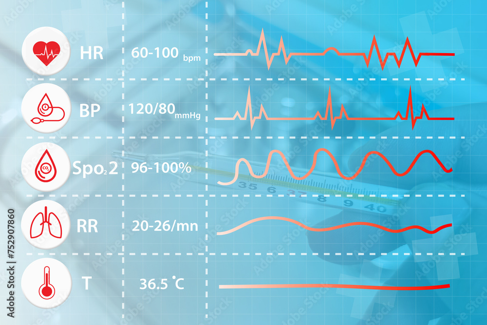 pulse line,pulse line icon vital signs, 5 basic medical vital signs ...