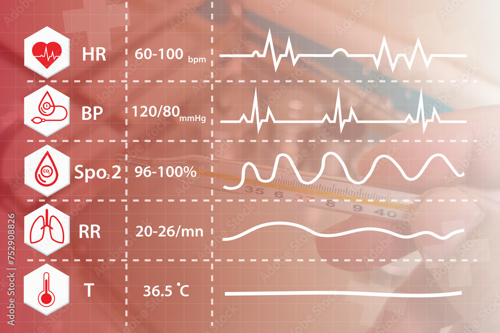 pulse line,pulse line icon vital signs, 5 basic medical vital signs ...
