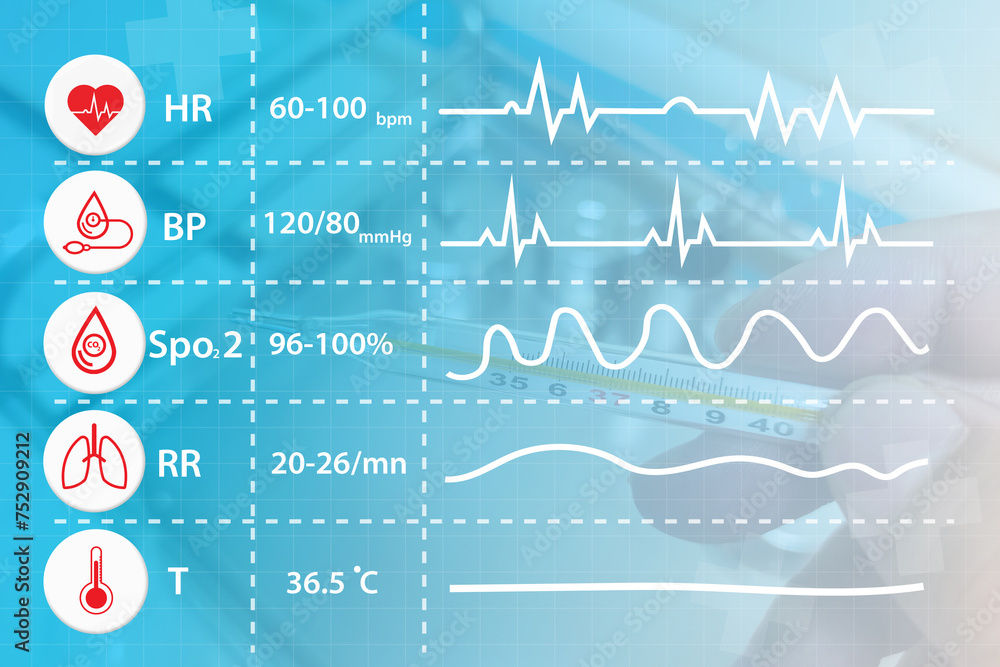 pulse line,pulse line icon vital signs, 5 basic medical vital signs ...