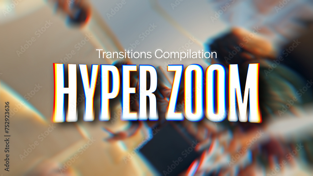 Hyper Zoom Transitions Compilation | Drag and Drop Style Stock Template ...