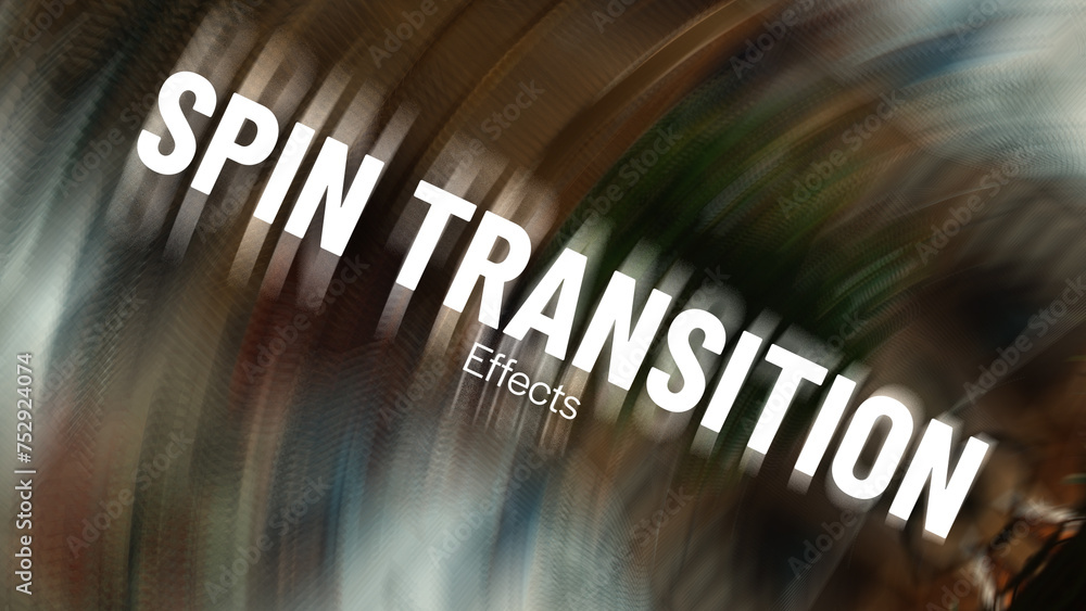 Spin Transition Effects | Drag and Drop Style Stock Template | Adobe Stock