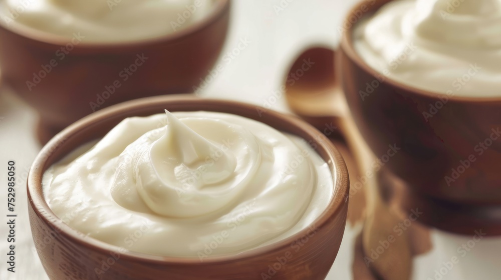 Yogurt: a source of probiotics Helps balance bacteria in the intestines ...