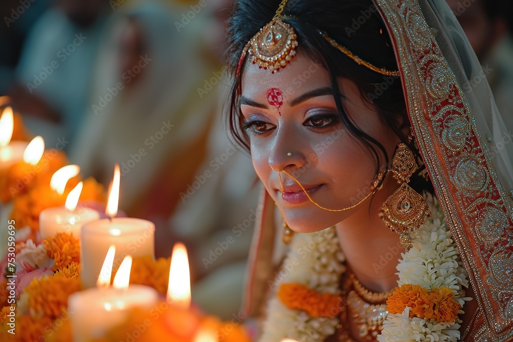 Highlight the cultural richness of Bengali weddings with a focus on the ...