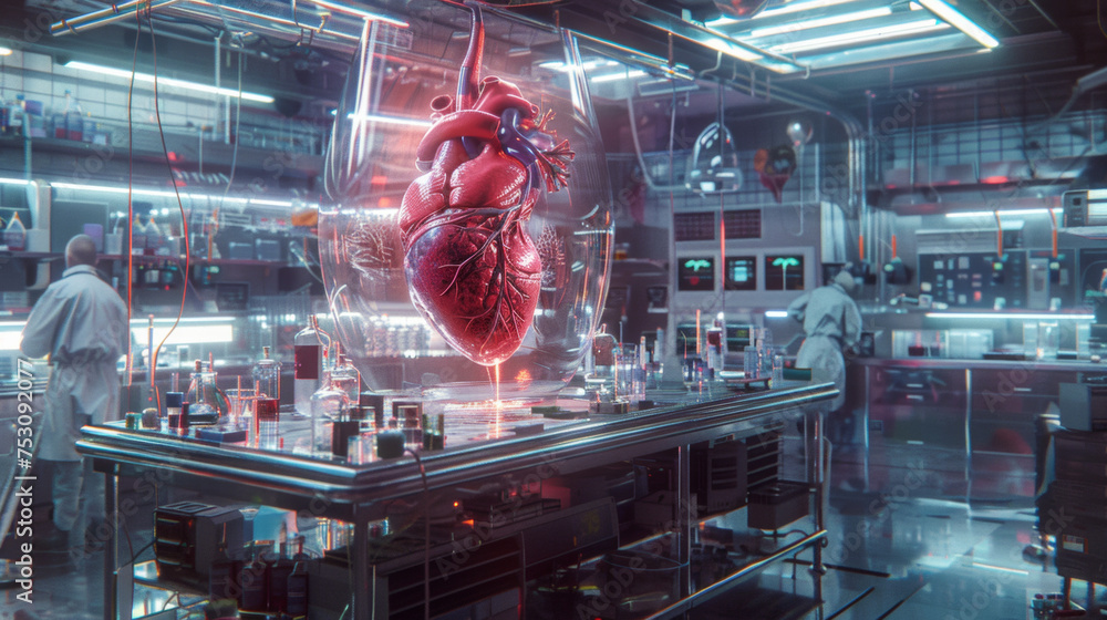 Foto de Inside a biomedical engineering laboratory. A laboratory in ...