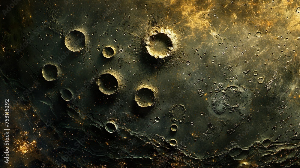 Recurso gráfico de textura de la superficie de la luna. Stock ...