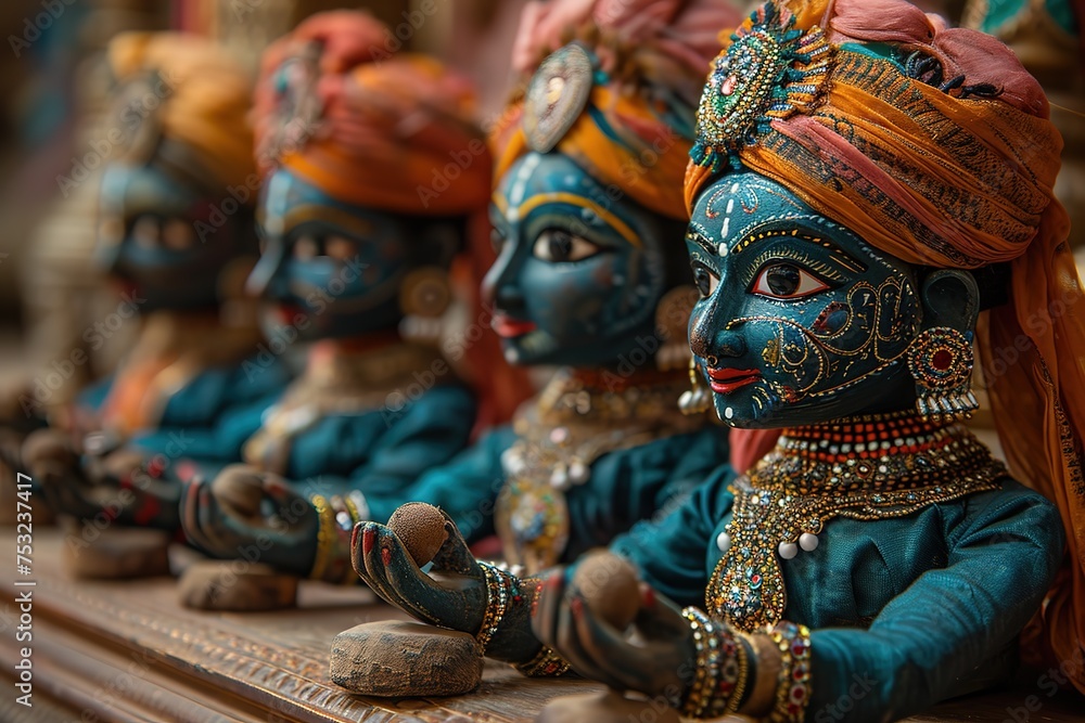 Rajasthani traditional puppetry Showcase the traditional puppetry ...