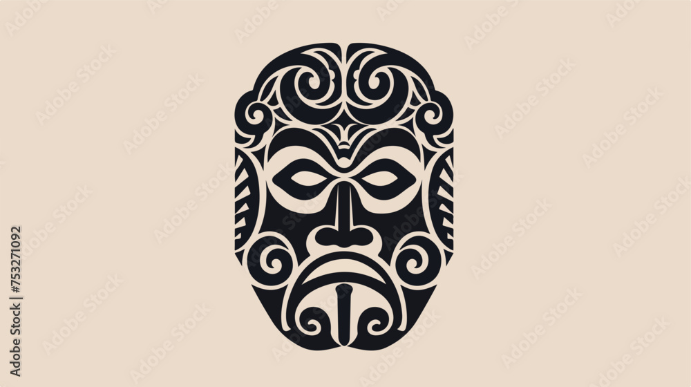 Stylized Maori symbol represent good luck and safety Stock Vector ...