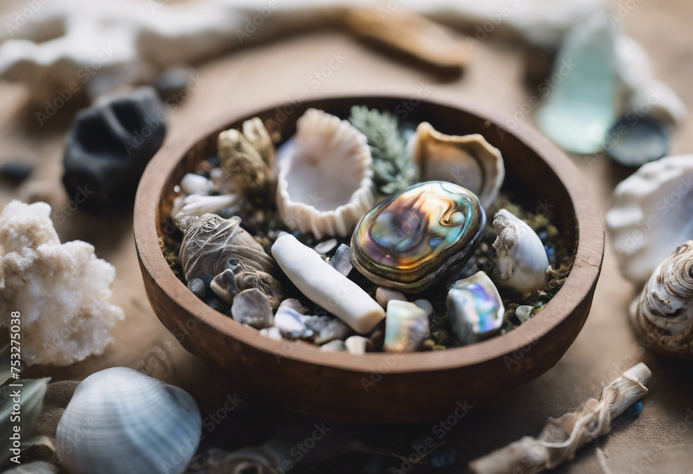 Foto de Smudge kit with white sage palo santo abalone sea shell Natural ...