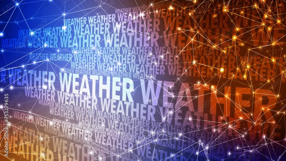 Vidéo Stock Weather channel accurate global weather forecast with ...