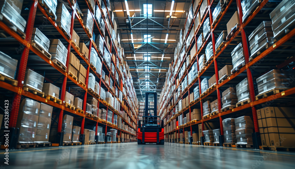 Huge fulfillment center of giant fulfillment center of e-commerce ...